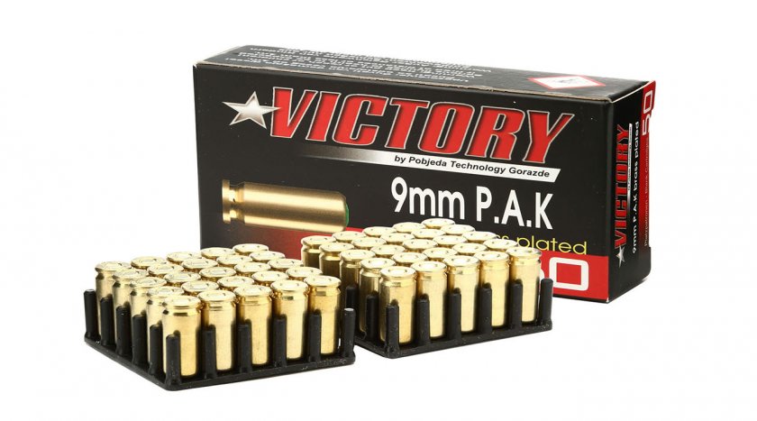 Pobjeda Victory Blank pistol ammunition 9mm | Balistas.shop