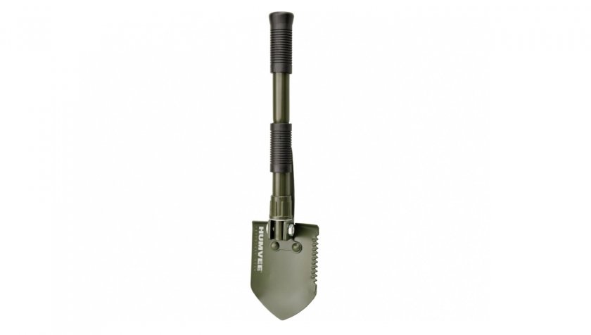 Humvee folding shovel with pickaxe and saw | Balistas.shop
