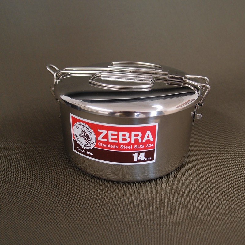 Zebra Camping Pot 14cm | Balistas.shop